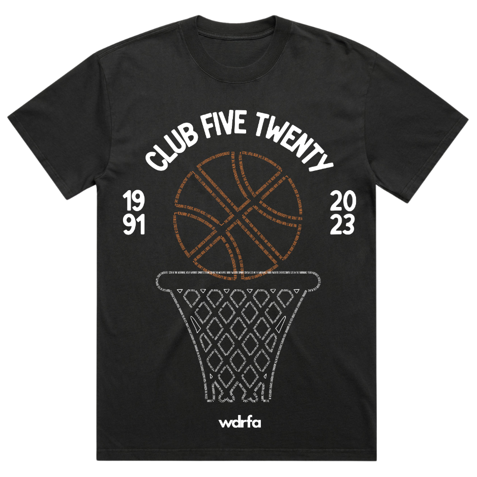 WDRFA x Club 520 Fine Details Tee