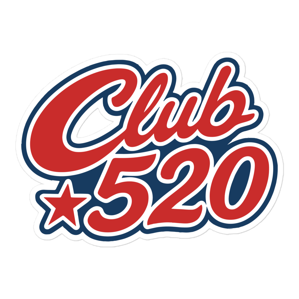 Club 520 Star Sticker