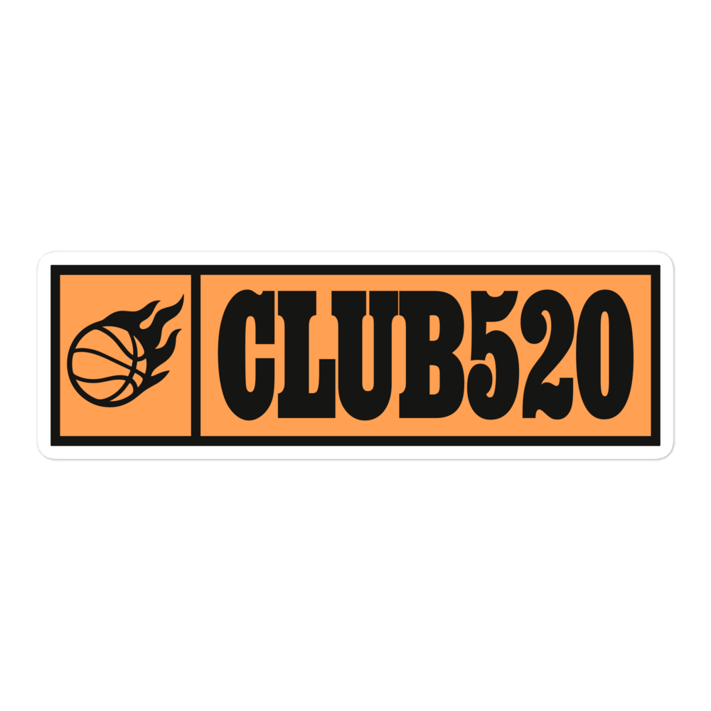 Club 520 Block Sticker